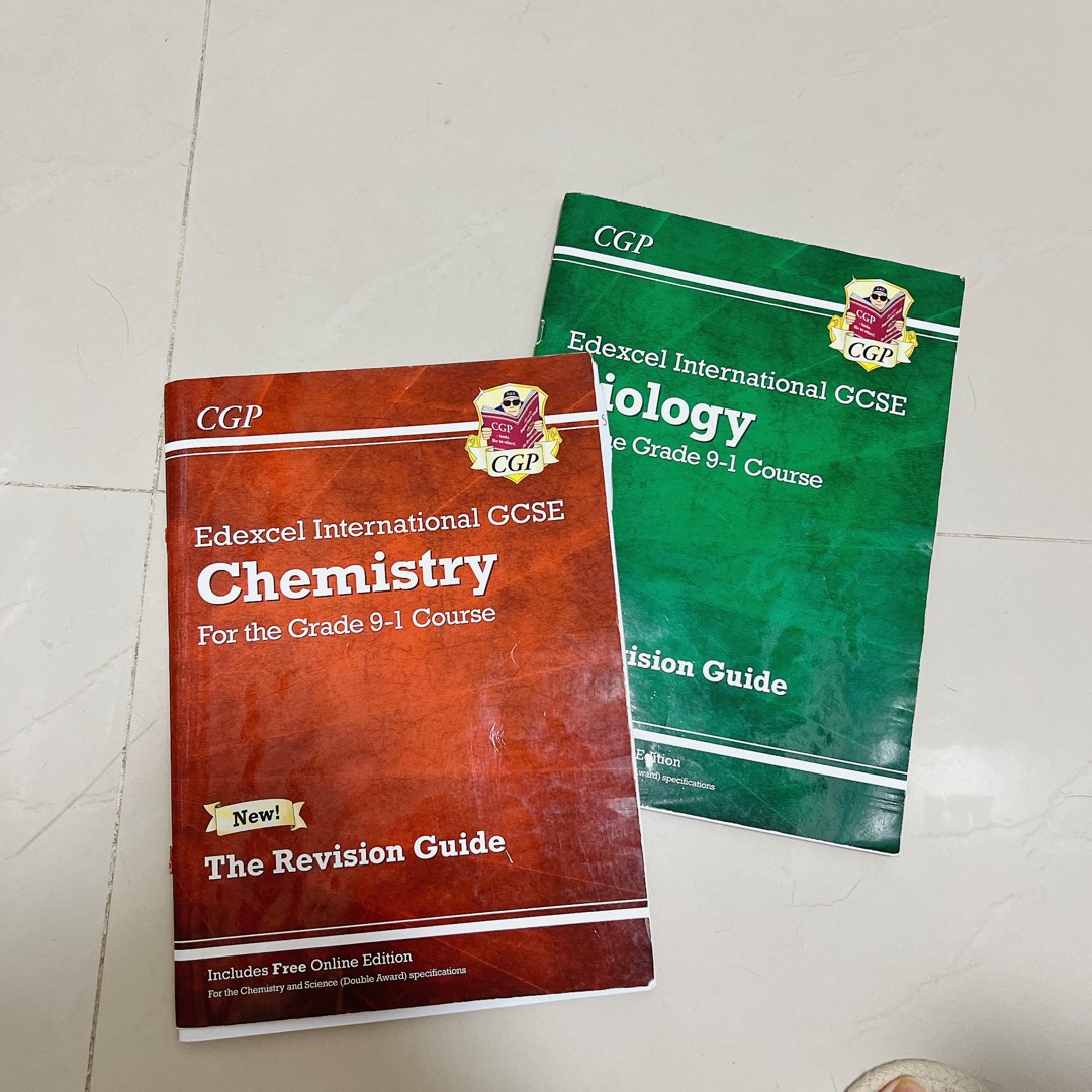 CGP EDEXCEL IGCSE INTERNATIONAL GCSE biology chemistry revision guide ...