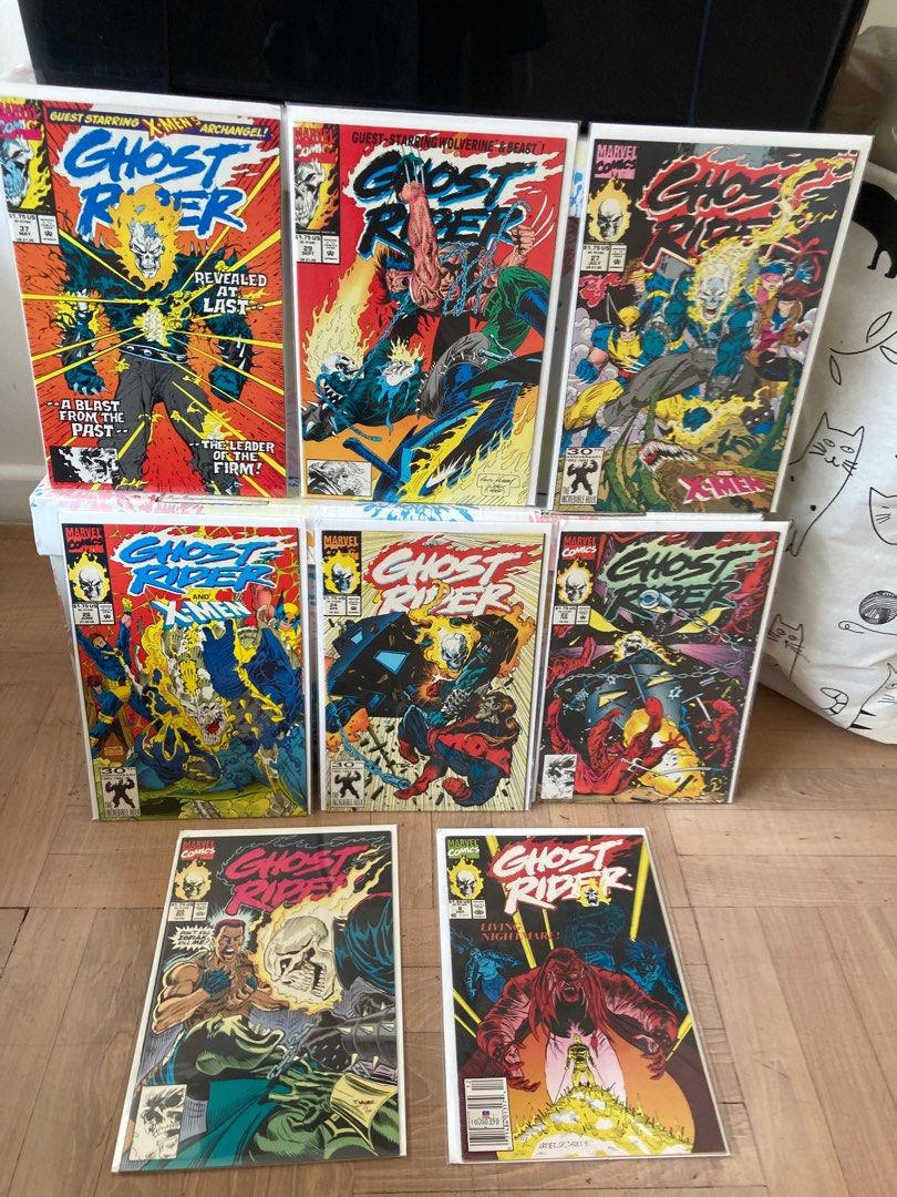 Comic sets ( spiderman , x-men , rom , silver surfer , iron man ...