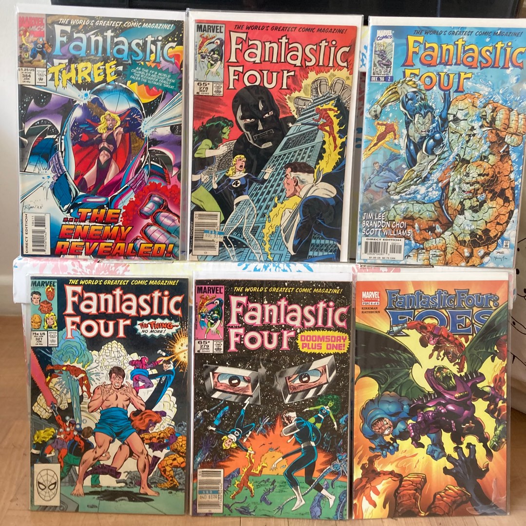 Comic sets ( spiderman , x-men , rom , silver surfer , iron man ...
