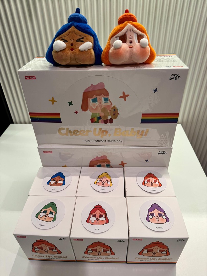 cry baby cheer up, baby plush pendant, Hobbies & Toys, Toys & Games on ...
