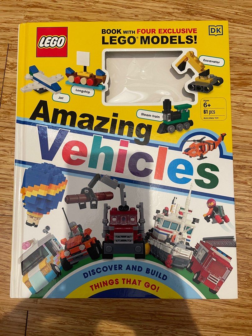 DK Lego Models book Amazing Vehicles, Hobbies & Toys, Books & Magazines ...