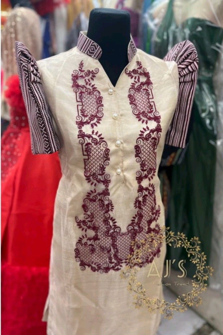 Filipiniana Ethic Design, Women's Fashion, Dresses & Sets, Traditional ...
