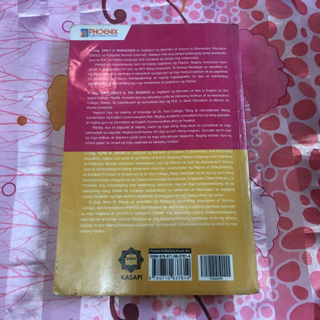 FILIPINO 10 Phoenix Pinagyamang Pluma, Hobbies & Toys, Books ...