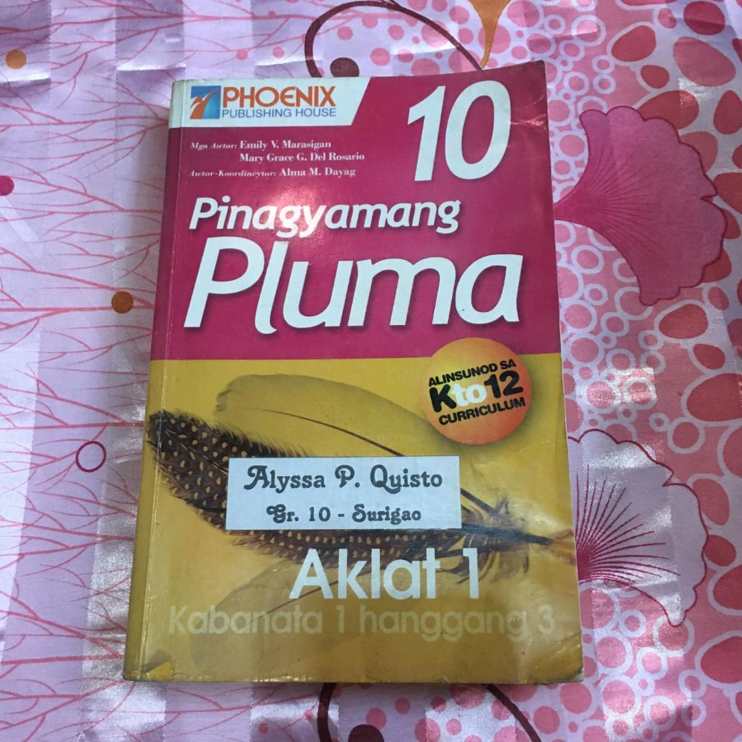 FILIPINO 10 Phoenix Pinagyamang Pluma, Hobbies & Toys, Books ...