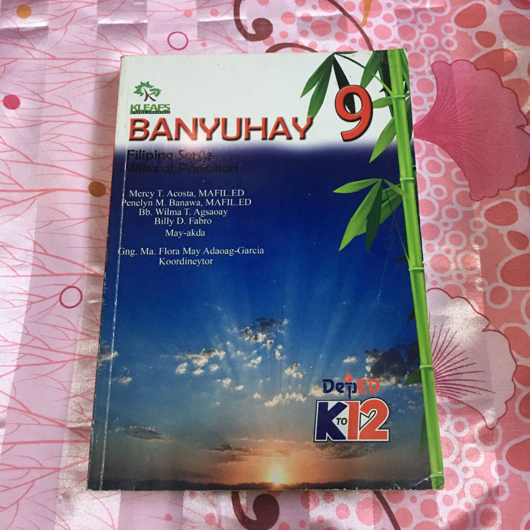 FILIPINO 9 Kleafs Banyuhay Filipino Serye Wika at Panitikan, Hobbies ...