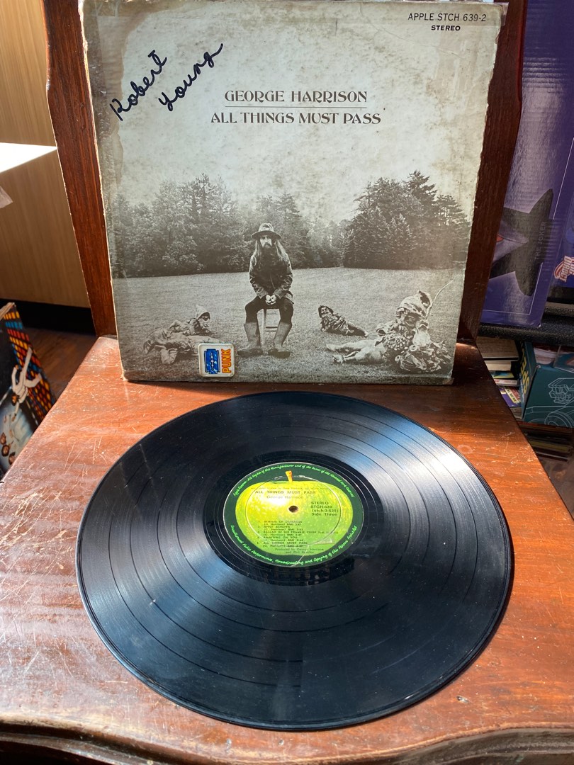 GEORGE HARRISON ALL THINGS MUST PASS SIDE 3 & 4 ONLY 1 LP - Original ...