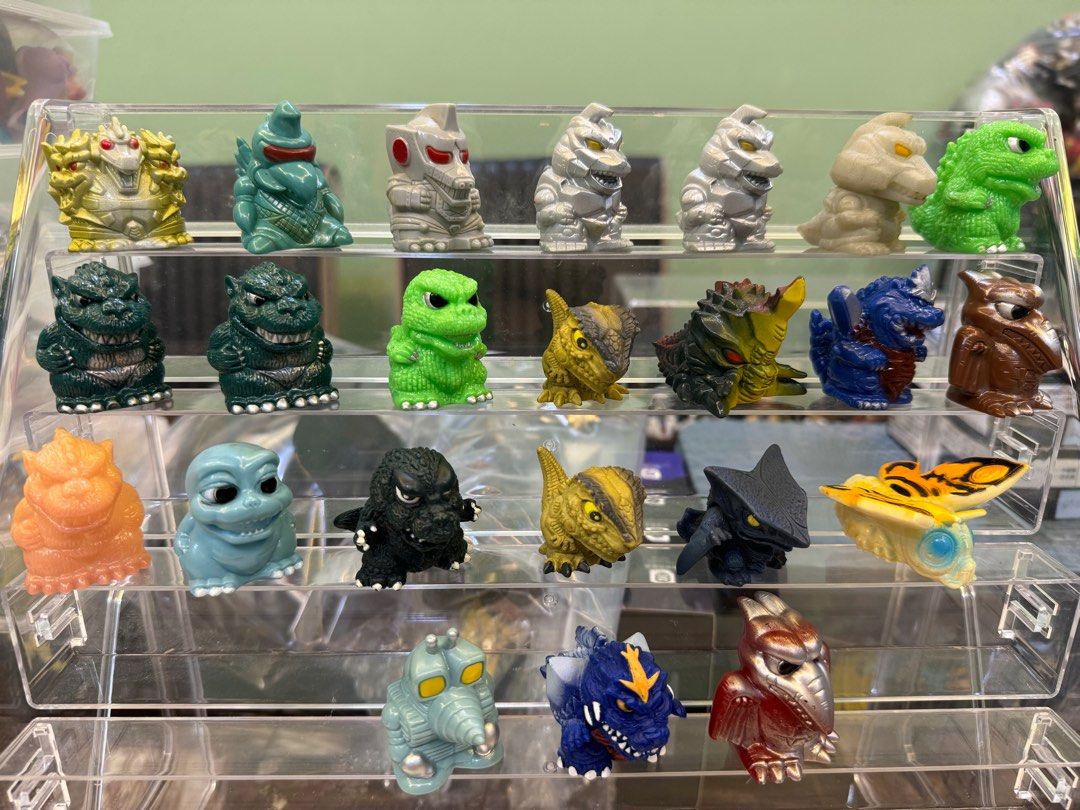 godzilla series finger puppet, Hobbies & Toys, Toys & Games on Carousell