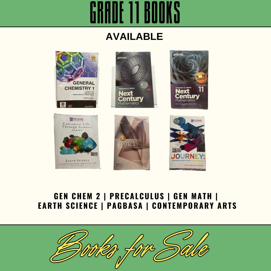 GRADE 11 12 SHS - STEM - ABM - HUMSS - SENIOR HIGHSCHOOL, Hobbies & Toys, Books & Magazines ...