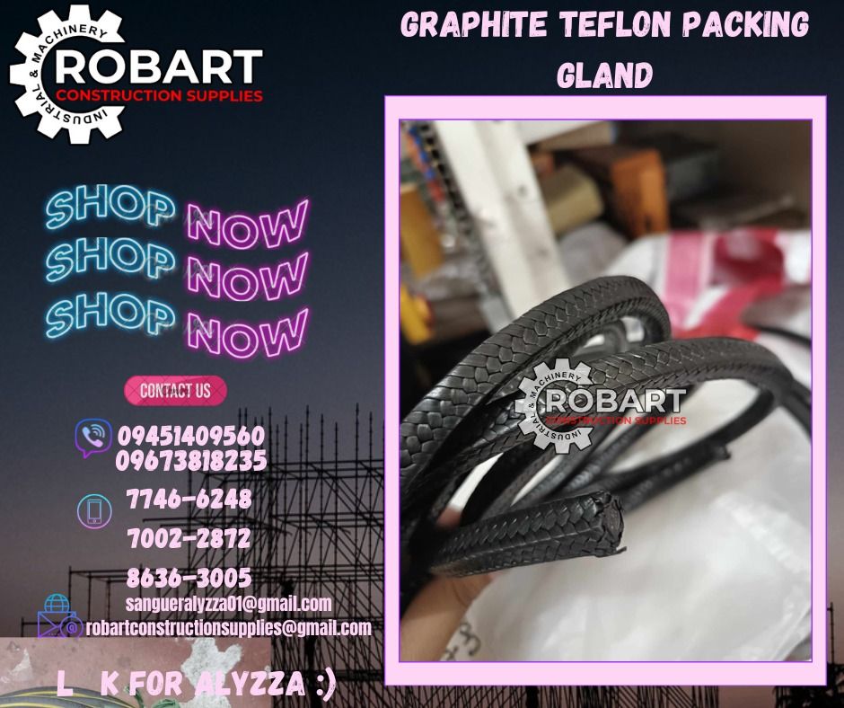 graphite teflon packing gland, Commercial & Industrial, Construction ...