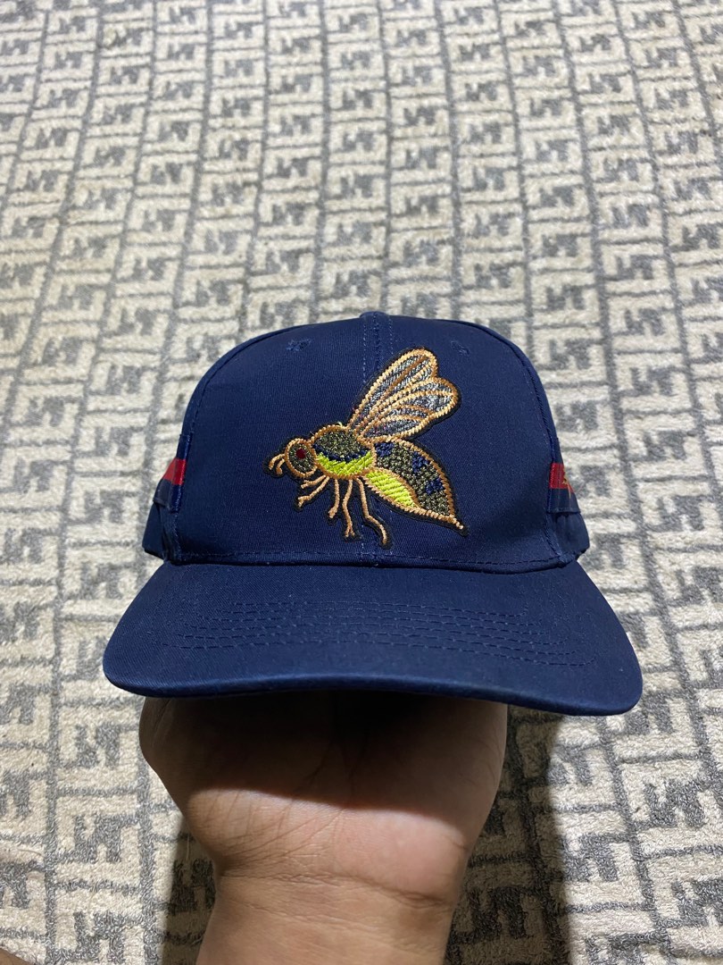 Gucci Bee Cap, Fesyen Pria, Aksesoris, Topi di Carousell