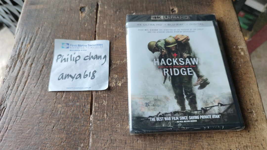 Hacksaw Ridge (4K Ultra HD + Blu-ray), Hobbies & Toys, Music & Media ...