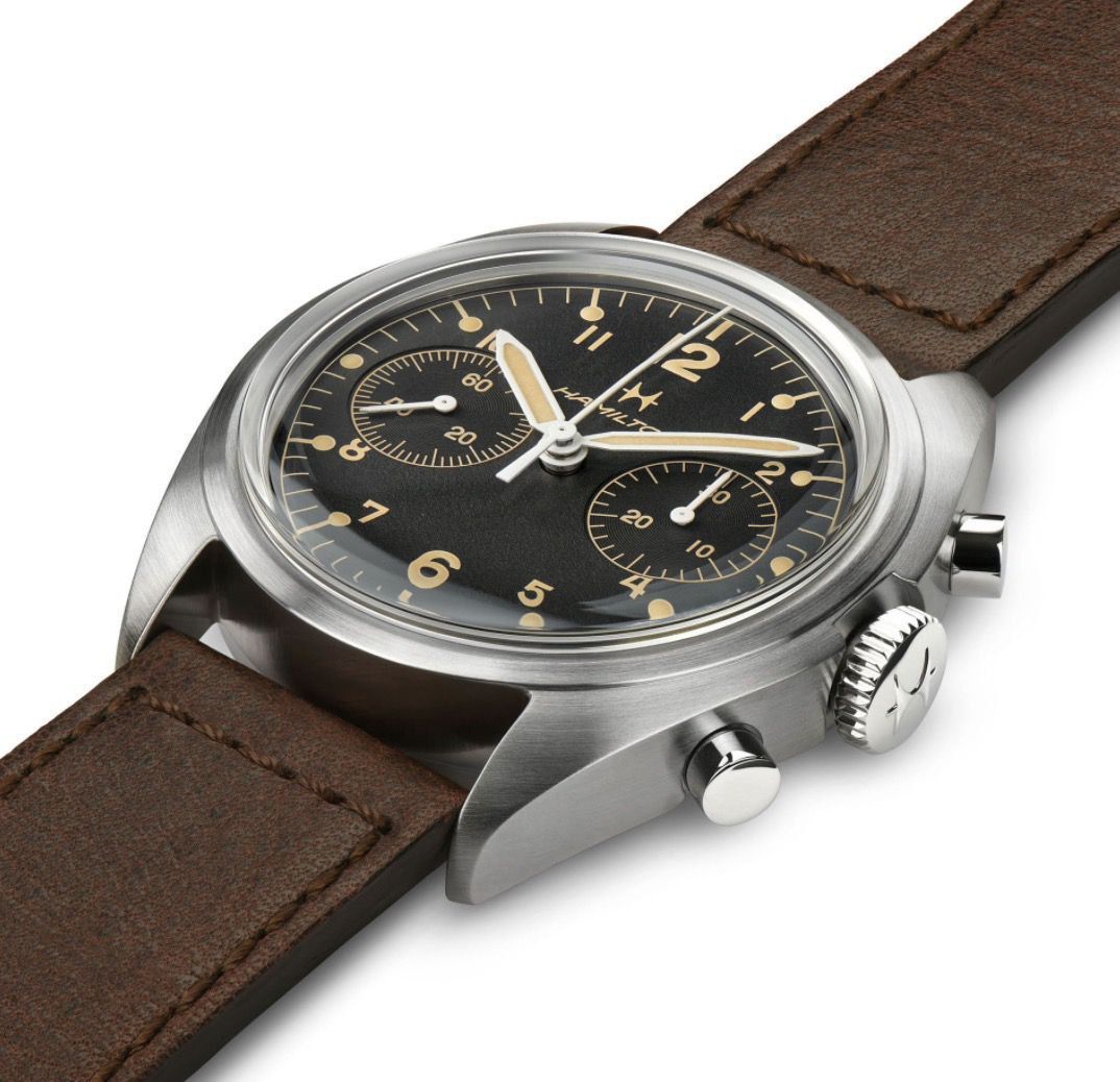 Hamilton Khaki Aviation Pilot Pioneer Mechanical Chrono 40mm H76409530 ...