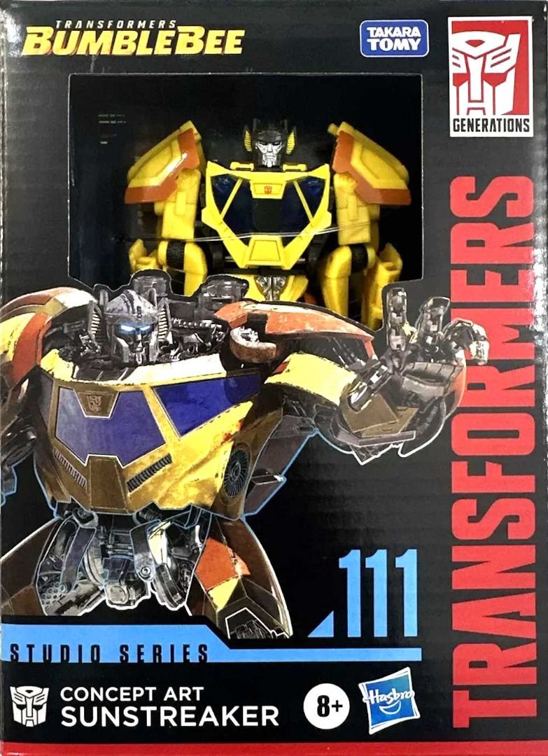 Hasbro Transformers Studio Series SS111 Deluxe Concept Art Sunstreaker ...
