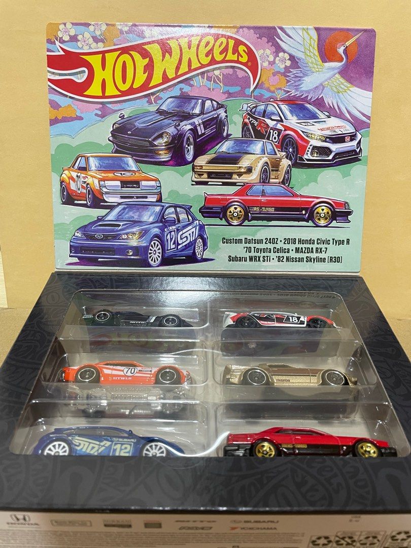 Hot Wheels Japanese Car Culture Multipack, Hobbies & Toys, Toys & Games ...