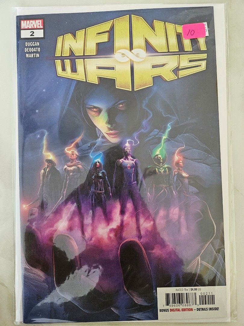 Infinity Wars 2 Secret variant cover art by Mike Deodato Jr. 'Gamora Unmasked' Cover, Hobbies ...