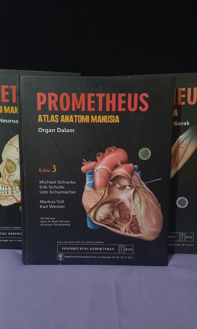 Jual Buku Prometheus Atlas Anatomi Manusia Edisi 3 (JILID 1 2 3) NEGO, Buku & Alat Tulis, Buku ...