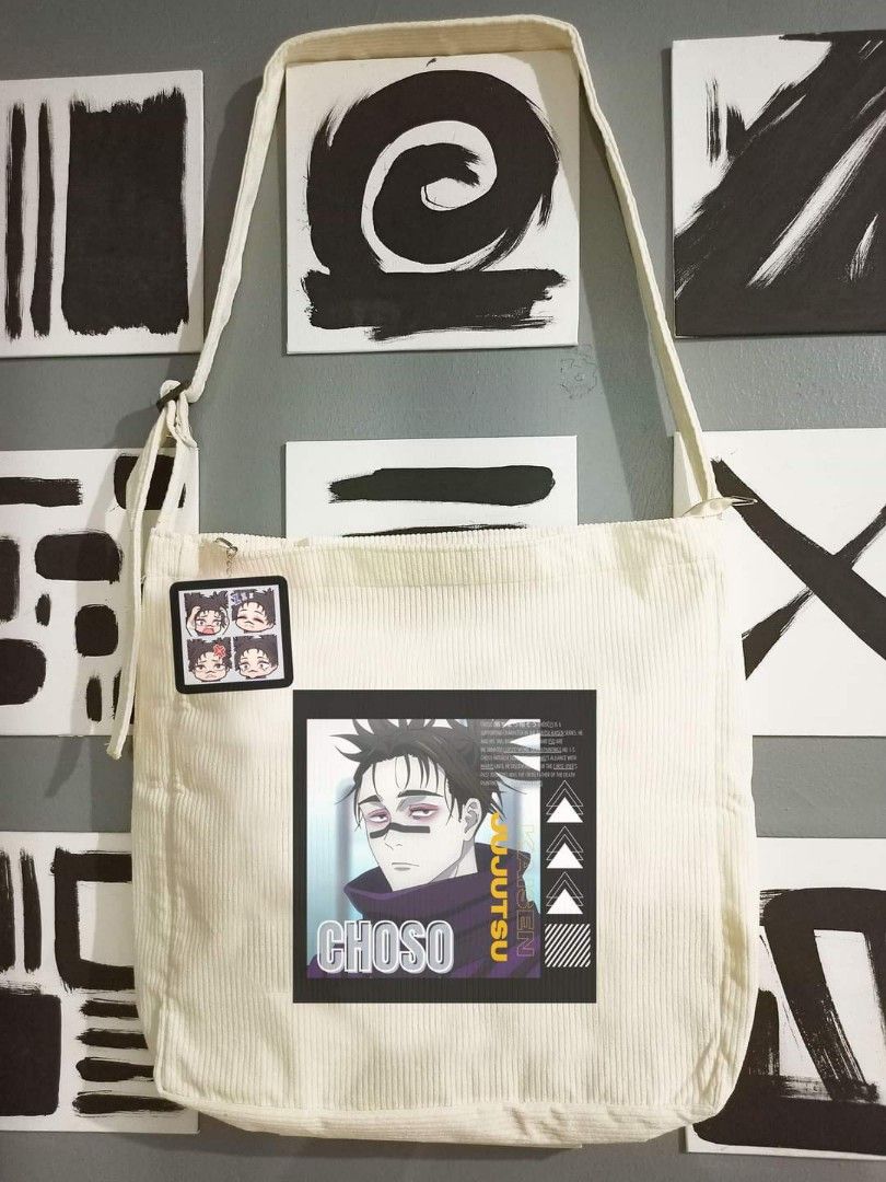 Jujutsu Kaisen Choso Gojo Geto Inumaki Shoulder Bag, Women's Fashion ...