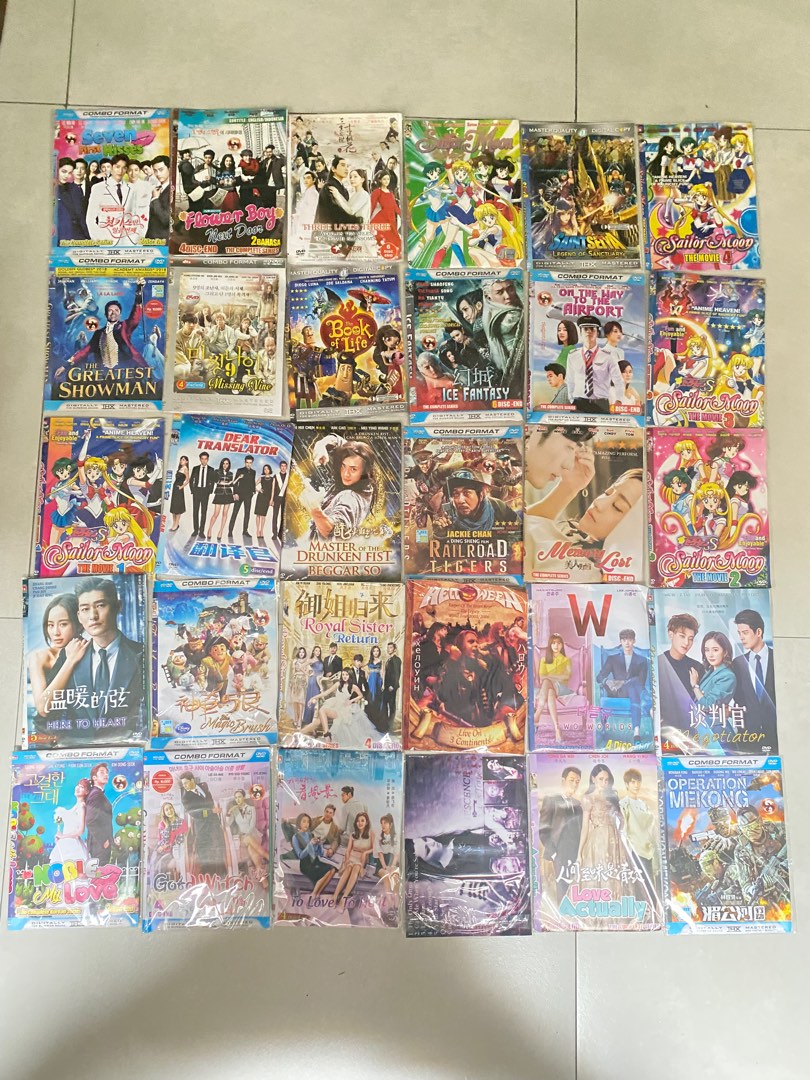 Kaset Dvd Film Drama Korea China Anime Kartun Indo Action, Toys ...