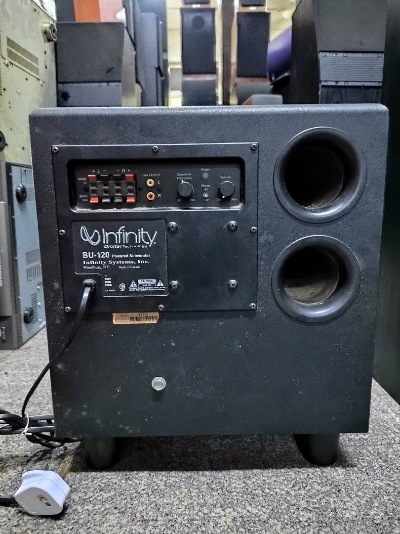 Ku infinity aktif subwoofer elok 12", Audio, Soundbars, Speakers & Amplifiers on Carousell