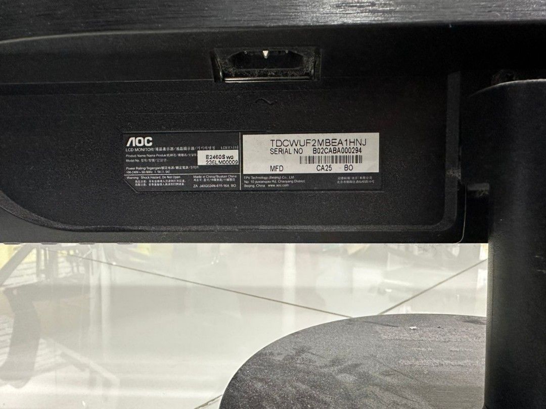 LCD Monitor 24 inch, Computers & Tech, Desktops on Carousell