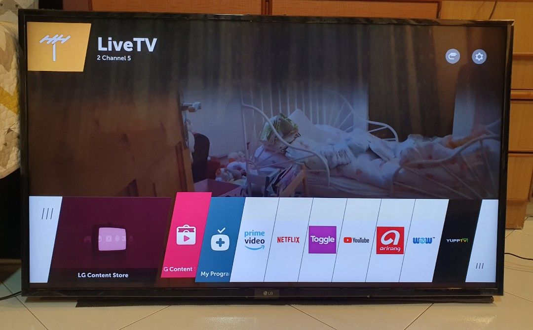 LG 49 inch Ultra HD 4K LED Digital Smart TV, TV & Home Appliances, TV ...