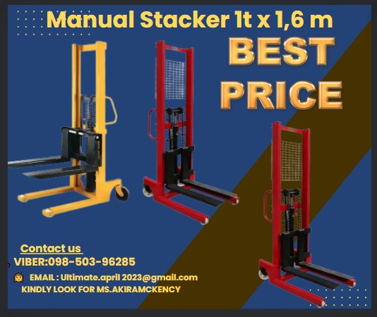 Manual Stacker 1t x 1,6 m, Everything Else, Looking For on Carousell