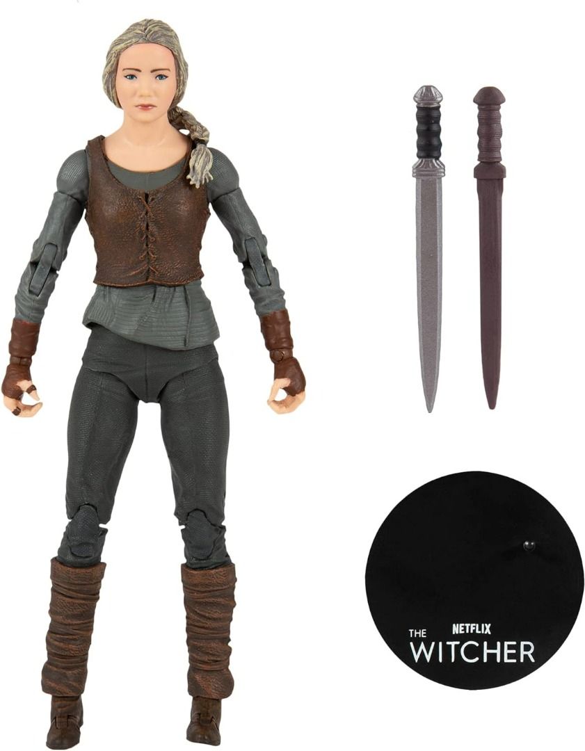 McFarlane Toys Netflix The Witcher Ciri (Season 2) 7" Action Figure ...