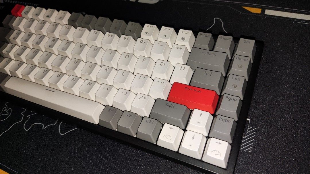 Mechanical Keyboard Rexus Daxa M84 Pro Gateron Yellow, Elektronik ...