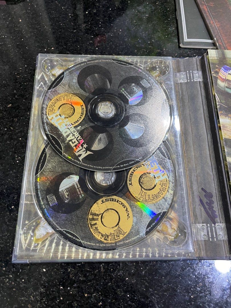 Megadeth "Warchest", Hobbies & Toys, Music & Media, CDs & DVDs on Carousell