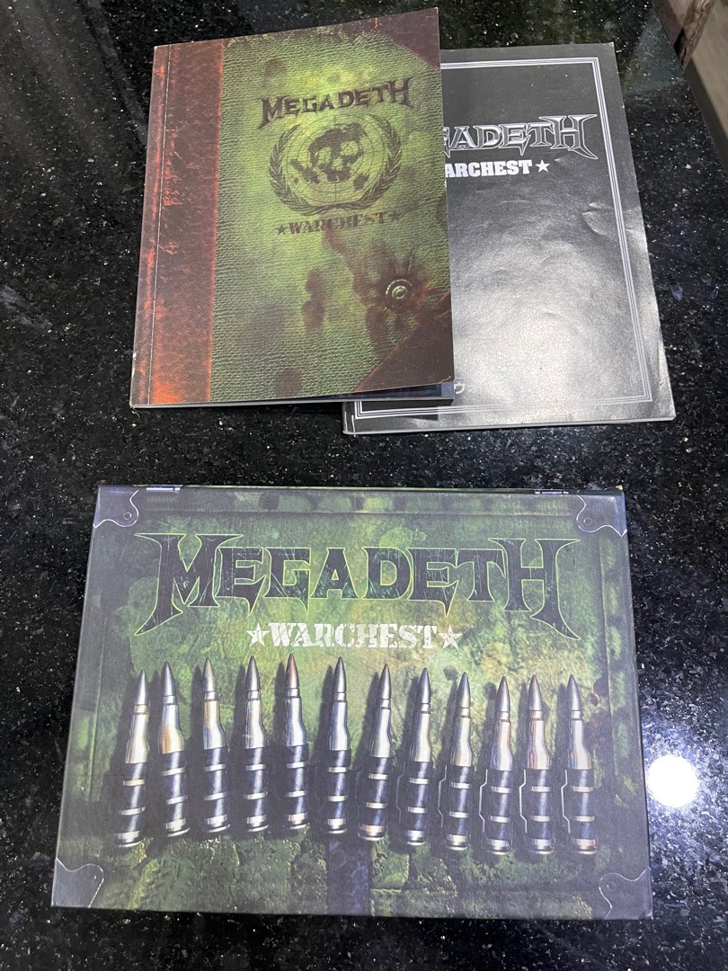 Megadeth "Warchest", Hobbies & Toys, Music & Media, CDs & DVDs on Carousell
