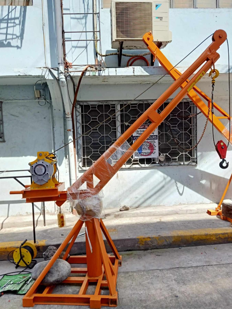 Mini Crane with PA400 Electric Winch, Commercial & Industrial ...