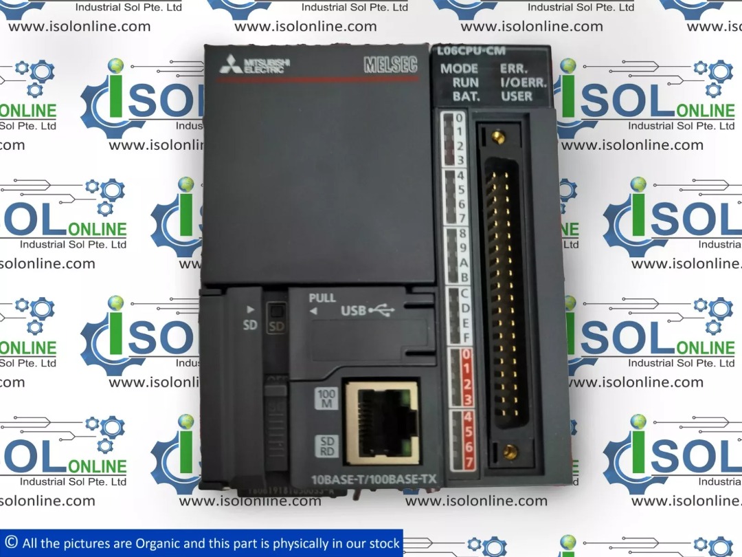 Mitsubishi L06CPU-CM Melsec L Series Cpu Unit PLC CPU Module L Japan ...
