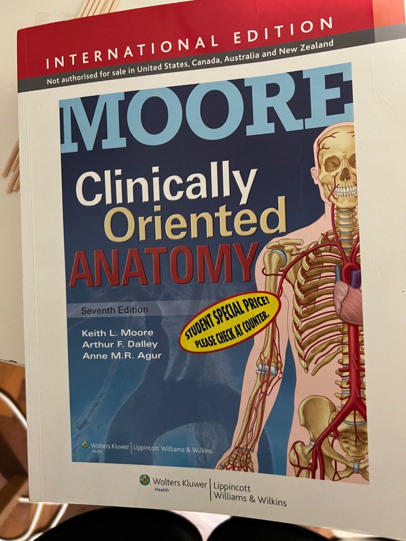 Moore clinically oriented anatomy by Keith Moore et al 7th edition ...