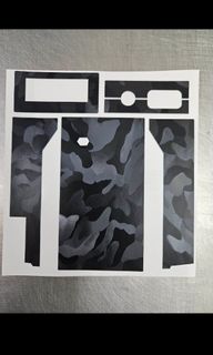 FREE DELIVERY Obu motorcycle Naruto vinyl decal skin wrap iu ...