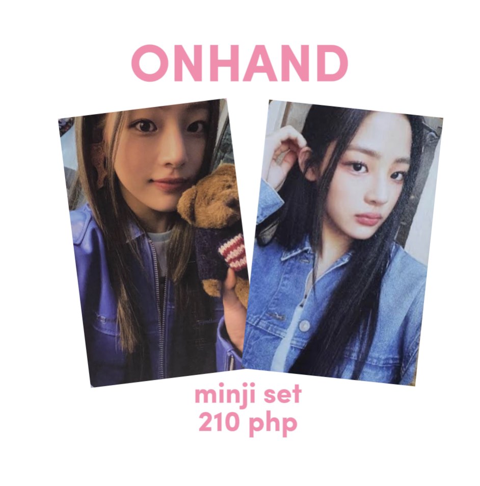 New Jeans Minji official photocard set, Hobbies & Toys, Memorabilia ...
