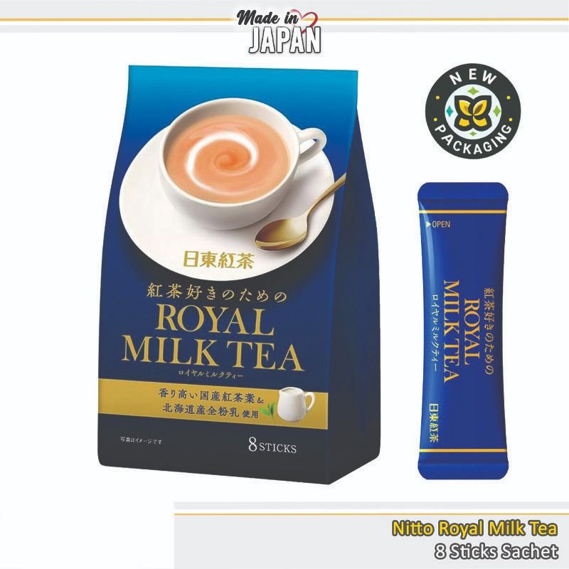 NITTOH KOCHA Royal Milk Tea x 8 Sachets – Made in Japan, Food & Drinks ...