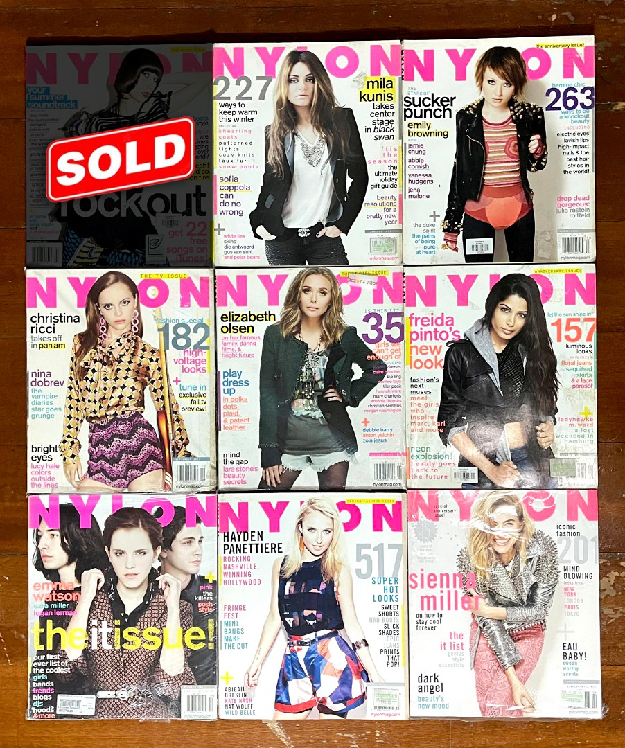 NYLON Magazines USA, Hobbies & Toys, Books & Magazines, Magazines on ...