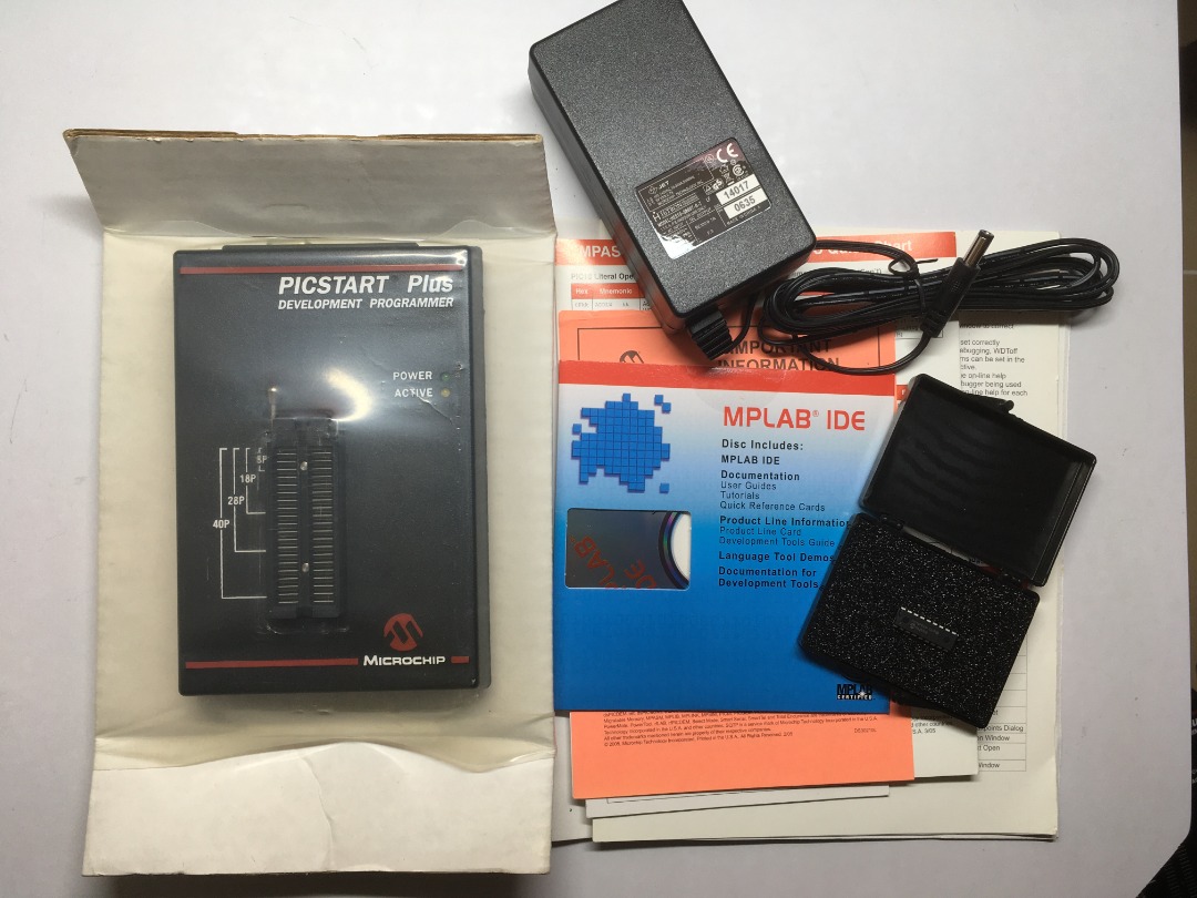 PICSTART Plus PIC MCU燒寫器, 電腦＆科技, 電腦周邊及配件, 電腦軟件 - Carousell