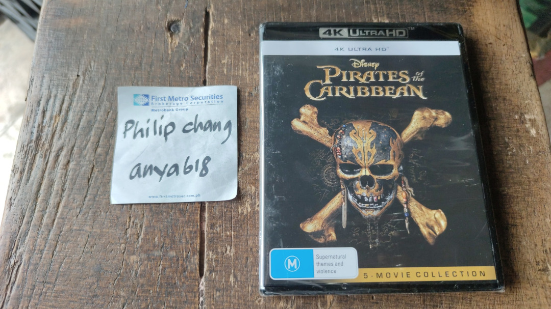 Pirates of the Caribbean - 5 Film Collection [4K Ultra HD](Region Free ...