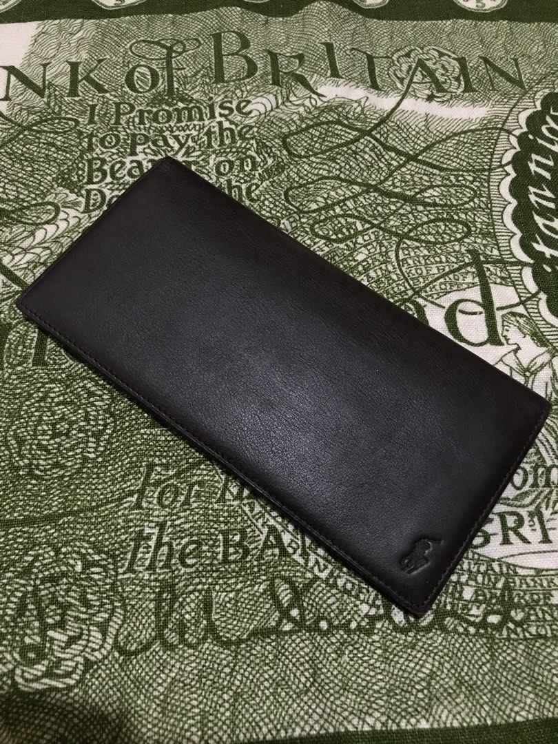Polo Ralph Lauren Long Wallet Leather(for non muslim), Men's Fashion ...