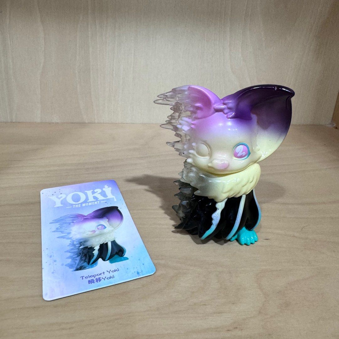 【POPMART泡泡瑪特】YOKI瞬間系列盲盒｜確認款：瞬移Yoki, 書籍、休閒與玩具, 玩具、公仔、桌遊在旋轉拍賣