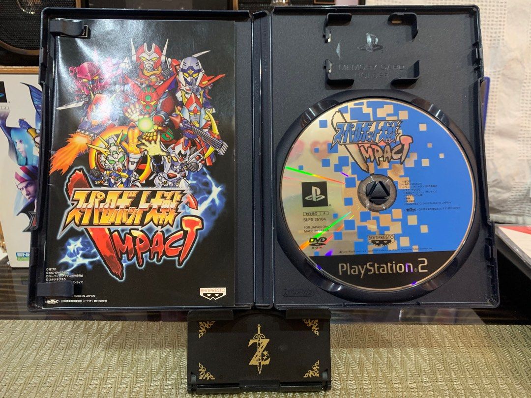 PS2 Super Robot Wars IMPACT Japan PlayStation 2 Japanese game, Video ...