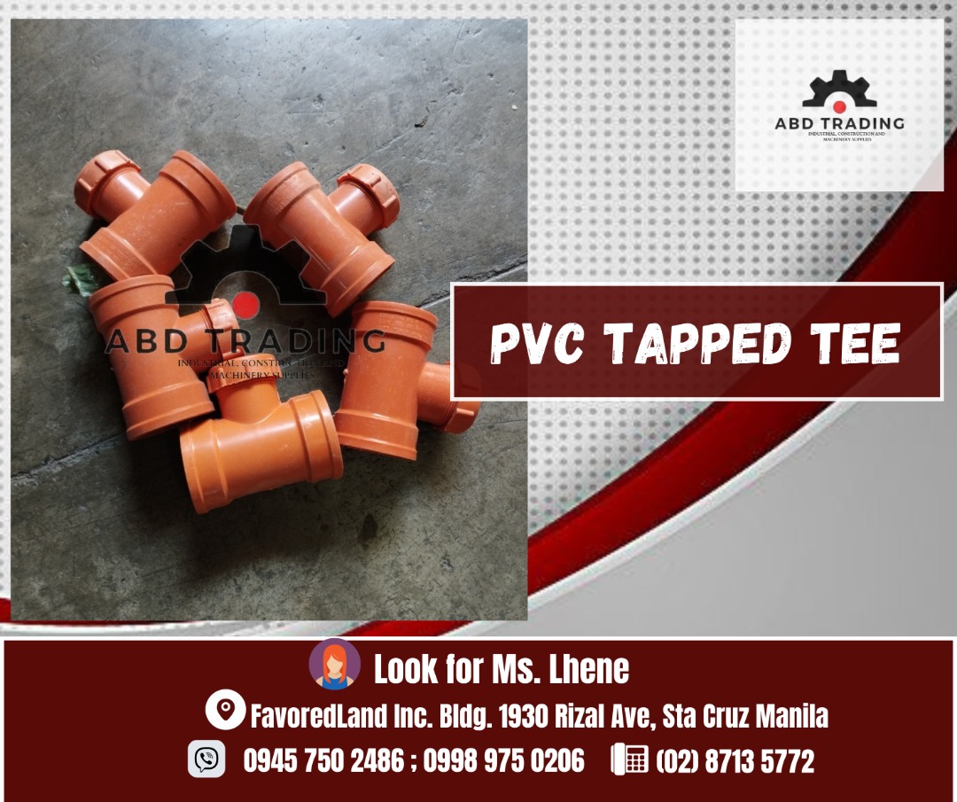 PVC TAPPED TEE, Commercial & Industrial, Construction Tools & Equipment ...