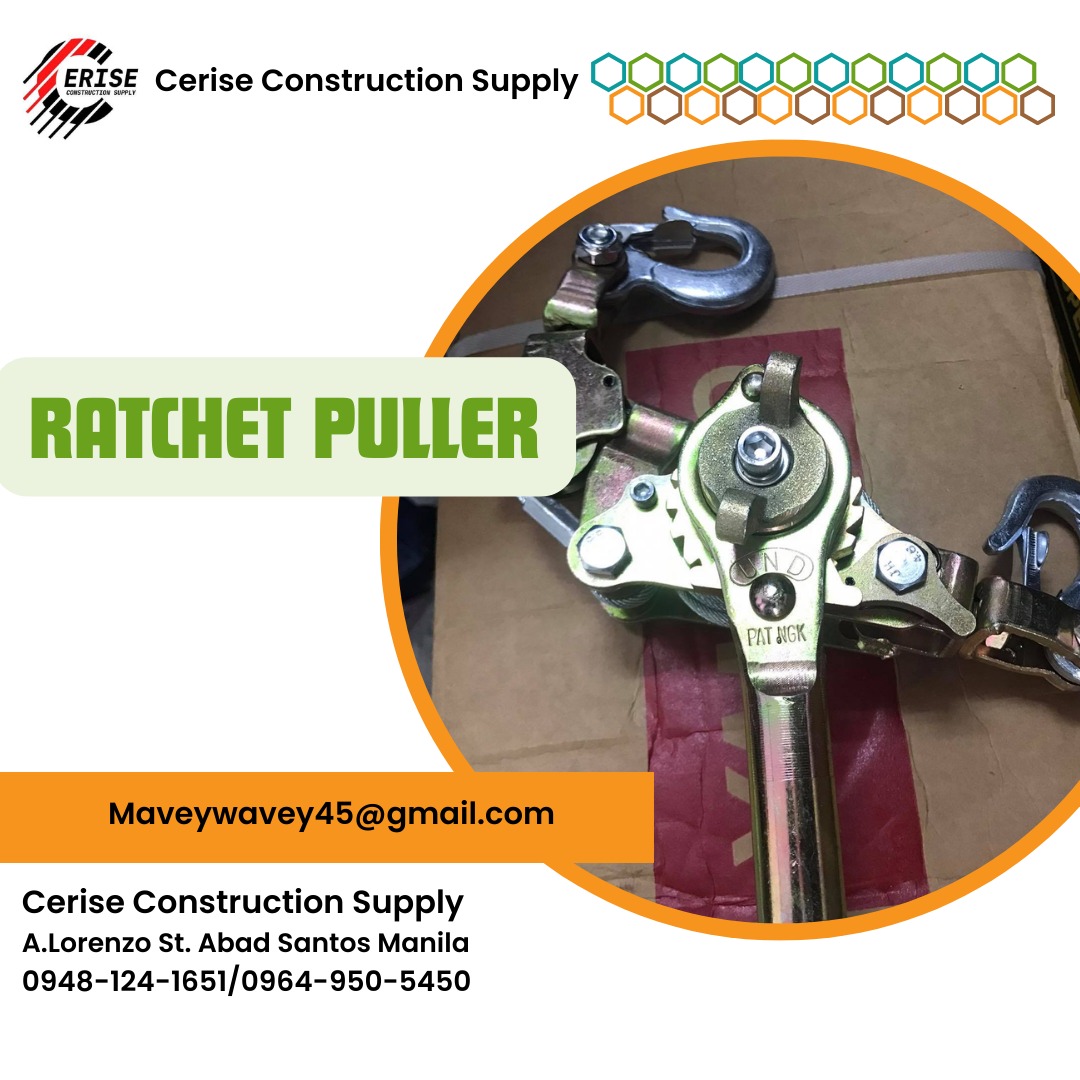 Ratchet Puller, Commercial & Industrial, Construction Tools & Equipment ...