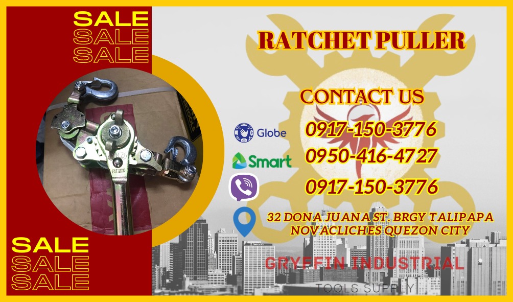 RATCHET PULLER, Commercial & Industrial, Industrial Equipment on Carousell