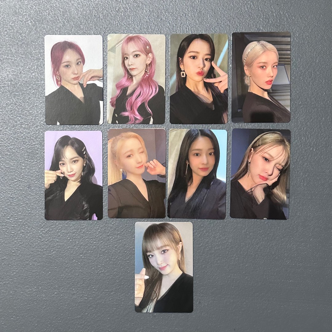 RUSH! IZ*ONE Pob Photocards, Hobbies & Toys, Memorabilia & Collectibles ...
