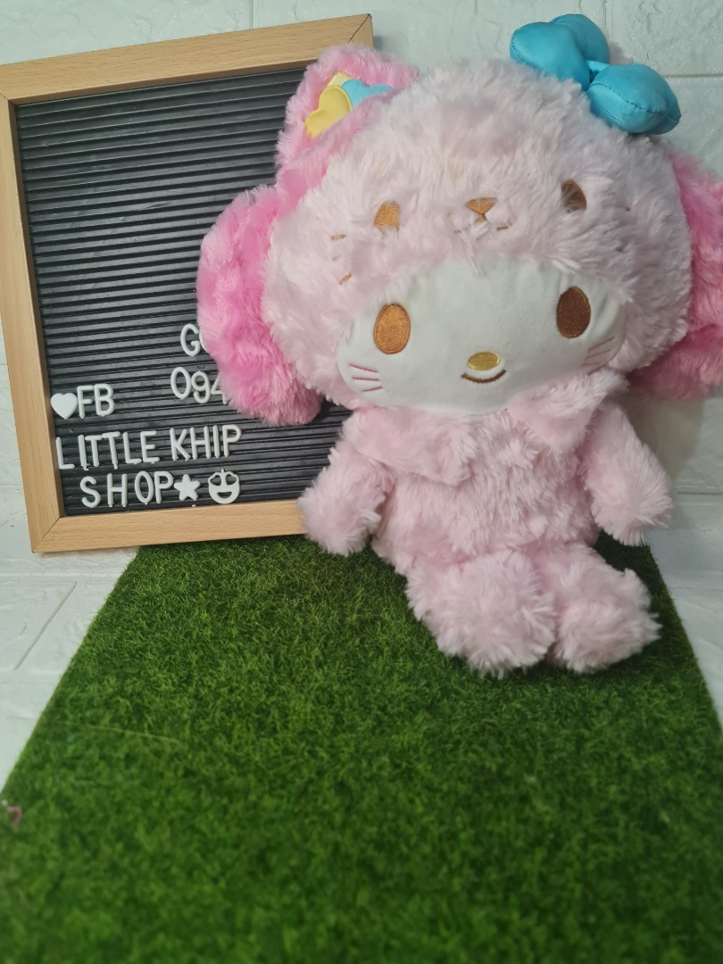 Sanrio cotton candy Ichiban Kuji Animal My Melody 25cm, Hobbies & Toys ...