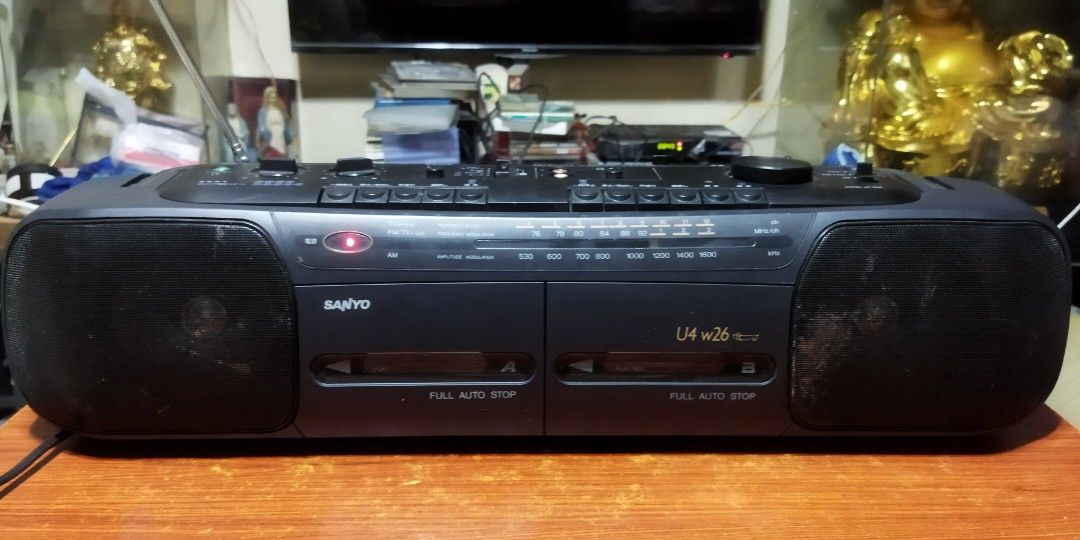 Sanyo U4W26 Radio Cassette, Audio, Portable Music Players on Carousell
