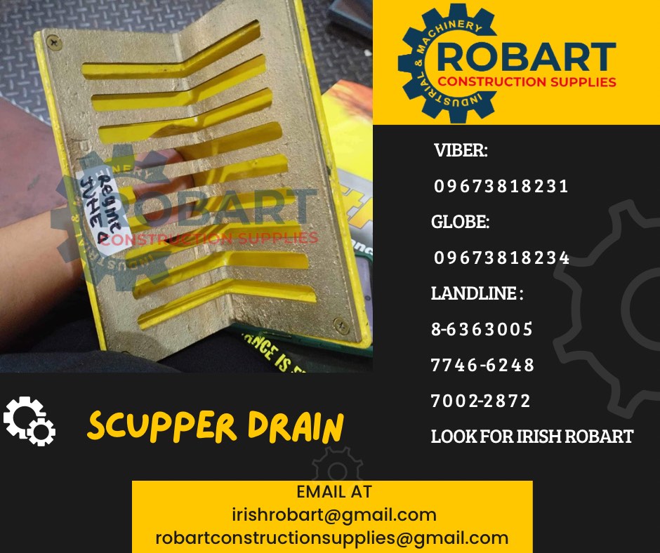 scupper drain, Commercial & Industrial, Construction Tools & Equipment ...