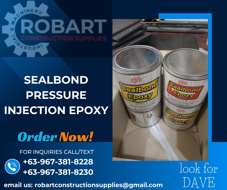 SEALBOND PRESSURE INJECTION EPOXY, Commercial & Industrial ...